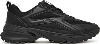 Calvin Klein Sneakers Hike Runner Laceup Strip M-Lt HM0HM02154 Schwarz