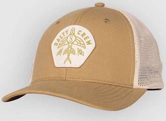 Salty Crew Flyer Ops Trucker Cap khaki