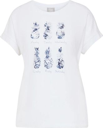 Rabe Femme, Tops, Blanc, Taille: 46 FR T-Chemises