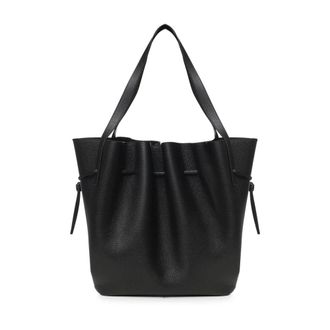 Yuzefi Scallop Tote - - Bags - Damen - Schwarzk - ONE SIZE