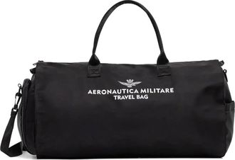 Aeronautica sac fourre-tout à logo imprimé - Noir