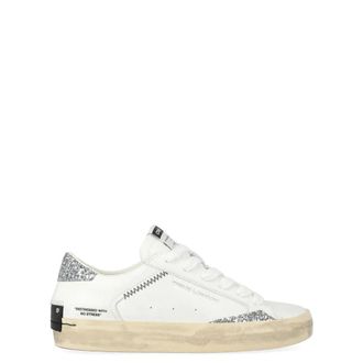 Crime London Distressed Sneaker - - Shoes - Damen - Wei&szlig; - 36 EU