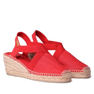 Toni Pons Linen Espadrille - TER 40 RED