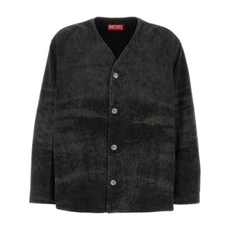 Diesel Damen, Jacken, Schwarzk, MGr&ouml;&szlig;e