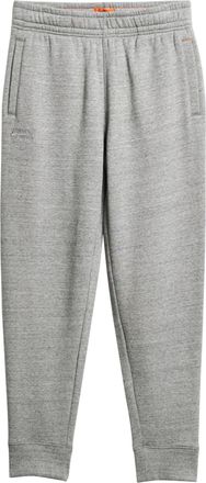 Superdry Herren Essential Jogginghose mit Logo Dunkelgrau Fleckig Meliert XXL