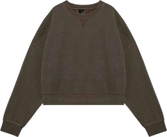 Entire studios Entire Studios, Homme, Sweatshirts et sweats à capuche, Vert, Taille: M Pull Vert Col Rond Felpa