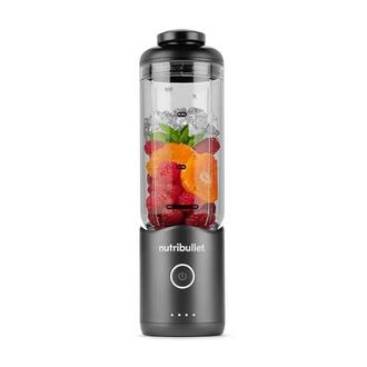 NutriBullet Flex 590ml - Blender Portable pour Smoothies avec Couvercle &agrave; Bec, Mixeur Hachoir, Broie Glace et Fruits Surgel&eacute;s, USB-C, Tasse sans BPA, Facile &agrave; Net