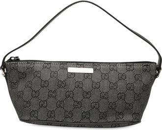 Gucci sac porté épaule Boat (2000-2015) - Gris