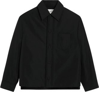 Ami Homme, Vestes, Noir, Taille: L De Coeur Padded Jacket