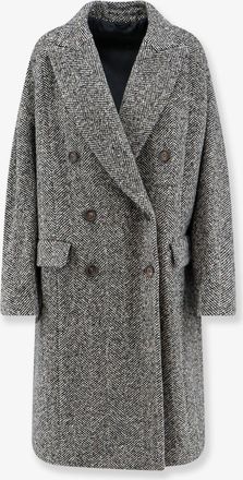 Brunello Cucinelli Virgin wool and alpaca overcoat - BRUNELLO CUCINELLI - gender_Woman