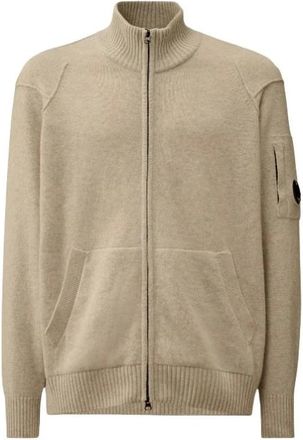 C.P. Company C.p. Company, Homme, Pulls, Blanc, Taille: XL Cardigans