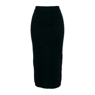 Jil Sander Gerade geschnittener Midirock - - Skirts - Damen - Schwarzk - M