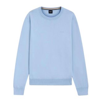 HUGO BOSS Upacas-L Strickpullover - - Knitwear - Herren - Blau - L