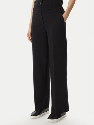 Calvin Klein Stoffhose LV044F648G Schwarz Regular Fit