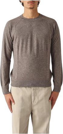 Gran Sasso Homme, Pulls, Brun, Taille: 3XL Pull ras du cou