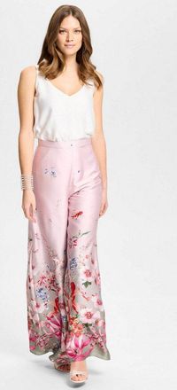 Swing T-Shirt - Top aus Satinchiffon