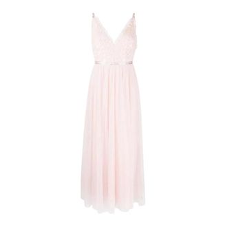 Needle & Thread Paillettenverziertes T&uuml;llkleid Amalie - - Dresses - Damen - Rosa - XS