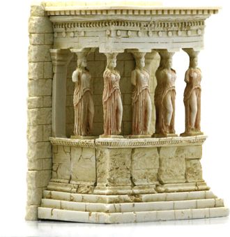 Generic Skulptur, The Caryatid Veranda, Erechtheion, Tempel, Akropolis, Athen, 17 cm
