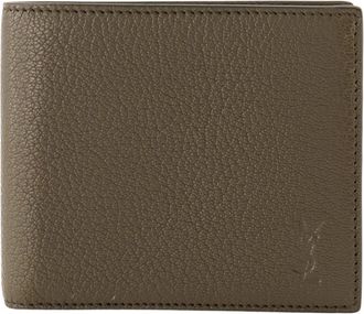 Saint Laurent Flap Wallet - - Accessories - Herren - Braun - ONE SIZE