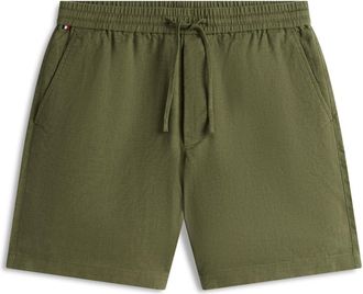 Tommy Hilfiger Sommerliche Shorts aus einem Leinenmischgewebe in
