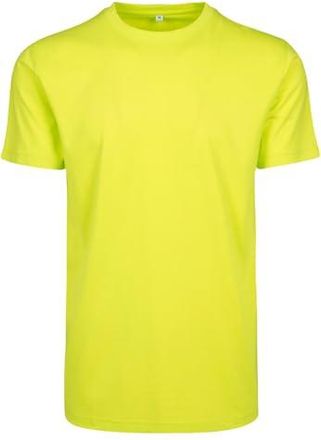 Build Your Brand T- Shirt Round Neck Homme, Jaune (Frozen Yellow), 5XL