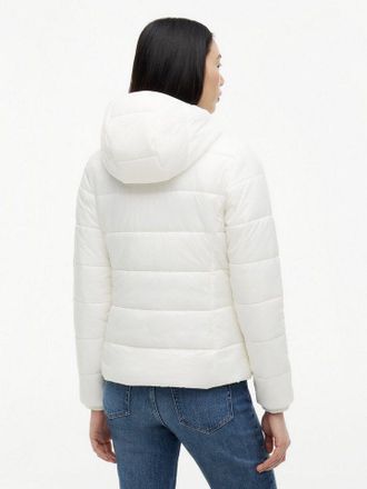 Tommy Jeans Steppjacke TJW SLIM LW HOODED PADDED JACKET Steppware, slim fit, mit Kapuze