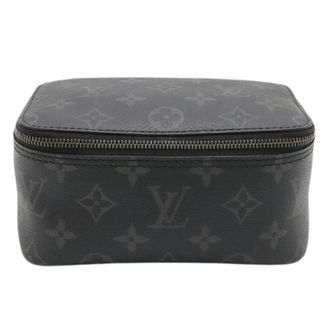 Louis Vuitton Pre-owned Cube De Rangement PM Monogram Eclipse Pouch - - Pre-owned - Damen - Schwarzk - ONE SIZE