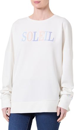 Key Largo Damen WSW Soleil Round Pullover, Offwhite (1001), L