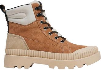 Pepe Jeans London Ascot Mountain braune Lederstiefeletten