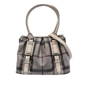 Burberry Sac &agrave; main Northfield Pre-owned - Femme - Pre-owned - Gris - Taille: ONE Size