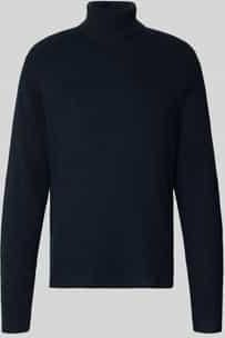 Lindbergh Strickpullover in Ripp-Optik mit Rollkragen