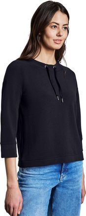 Street One Damen A322796 Ottoman Shirt, Deep Tint Blue, 42 EU