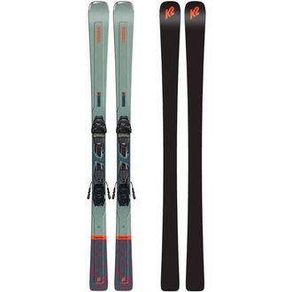 K2 Damen Ski DISRUPTION 78C W - ER3 10 Compact Quikclik black - anthracite SET