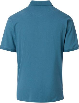 Casamoda Poloshirt CASAMODA Herren Poloshirt Kurzarm Regular Stretch Piqu&eacute; Aqua