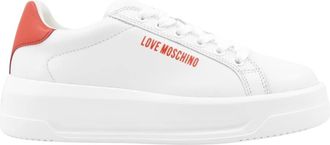 Love Moschino Femme, Chaussures, Blanc, Taille: 37 EU Baskets
