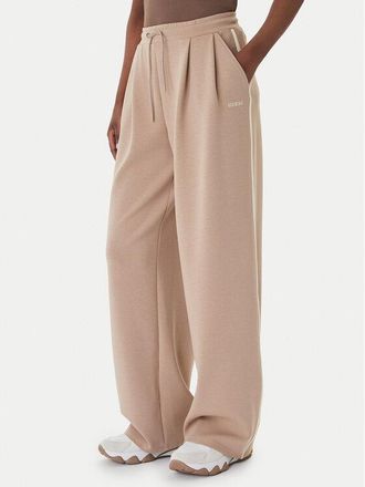 Guess Jogginghose V6GB01 K2914 Beige Wide Leg