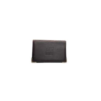 Givenchy Pre-owned Vintage Porte-cartes - Femme - Pre-owned - Brun - Taille: ONE Size