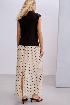 Next Midikleid 2-in-1-Midikleid mit transparentem Rock (2-tlg)