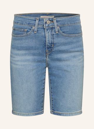 Levi's Jeansshorts Shaping Bermuda blau