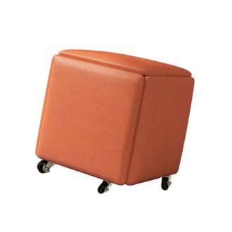 Generic 5-in-1-Stapelhocker-Set, platzsparender stapelbarer Hocker, leicht for Wohnzimmer, Schlafzimmer, Spielzimmer, Garten, B&uuml;ro, Balkon(Color 4,35x35cm)