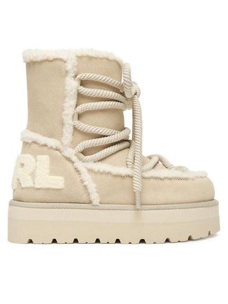 Karl Lagerfeld Schneeschuhe Skylar Ski KL49676 Hellbeige