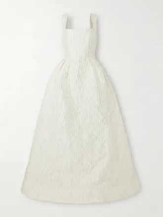 Rebecca Vallance Vanilla Dreams Robe Aus Cloqué - Elfenbein