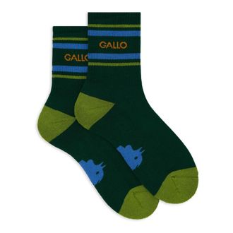 Gallo Gallo, unisex, Sous-v&ecirc;tements, Multicolore, Taille: ONE Size Chaussettes Mi-Longues en Coton &Eacute;ponge
