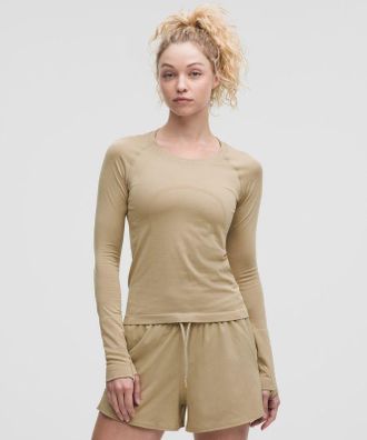 lululemon Haut manches longues Swiftly Tech 2.0 Longueur taille pour Femmes - Taille 12