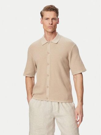 Jack & Jones Jack & Jones Hemd Montauk 12293584 Hellbeige Relaxed Fit