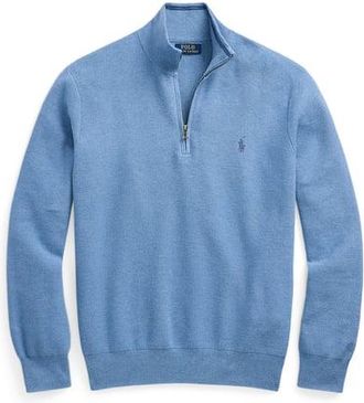 Polo Ralph Lauren Pull &agrave; col zipp&eacute;