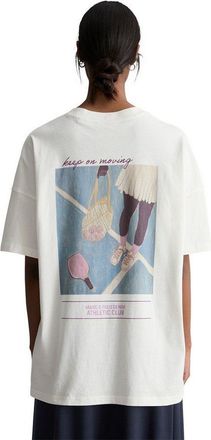 Marc O'Polo Denim T-Shirt oversized aus Heavy Jersey, gro&szlig;er R&uuml;ckenprint