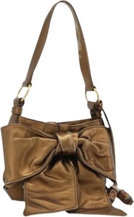 Saint Laurent Sac bandouli&egrave;re vintage pr&eacute;-poss&eacute;d&eacute; - Femme - Pre-owned - Brun - Taille: ONE Size