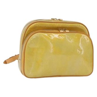 Louis Vuitton Pre-owned Cuir sacs-louis-vuitton - Femme - Pre-owned - Jaune - Taille: ONE Size