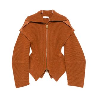 Zimmermann Cardigan Valiant Utility - Femme - Pulls - Brun - Taille: 42 FR